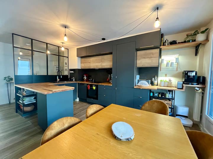 Renovated Flat 2 Bedrooms Nation - Paris
