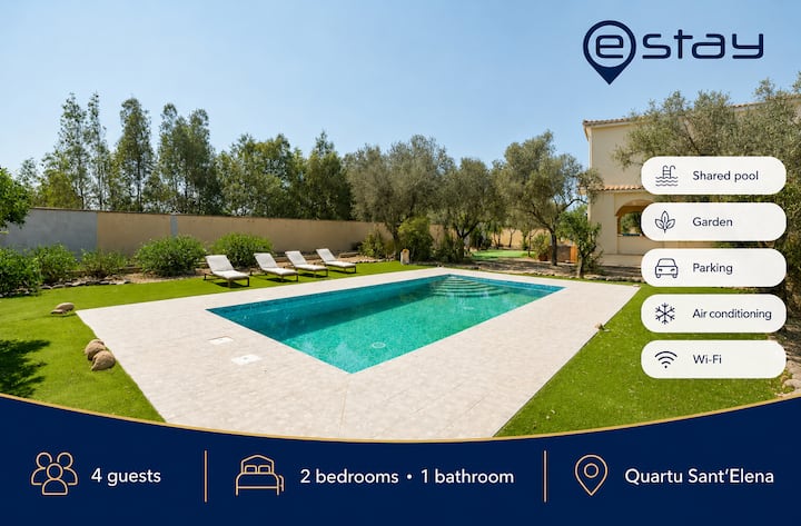 Estay - Casa Leila - Private Swimming Pool - Quartu Sant'Elena