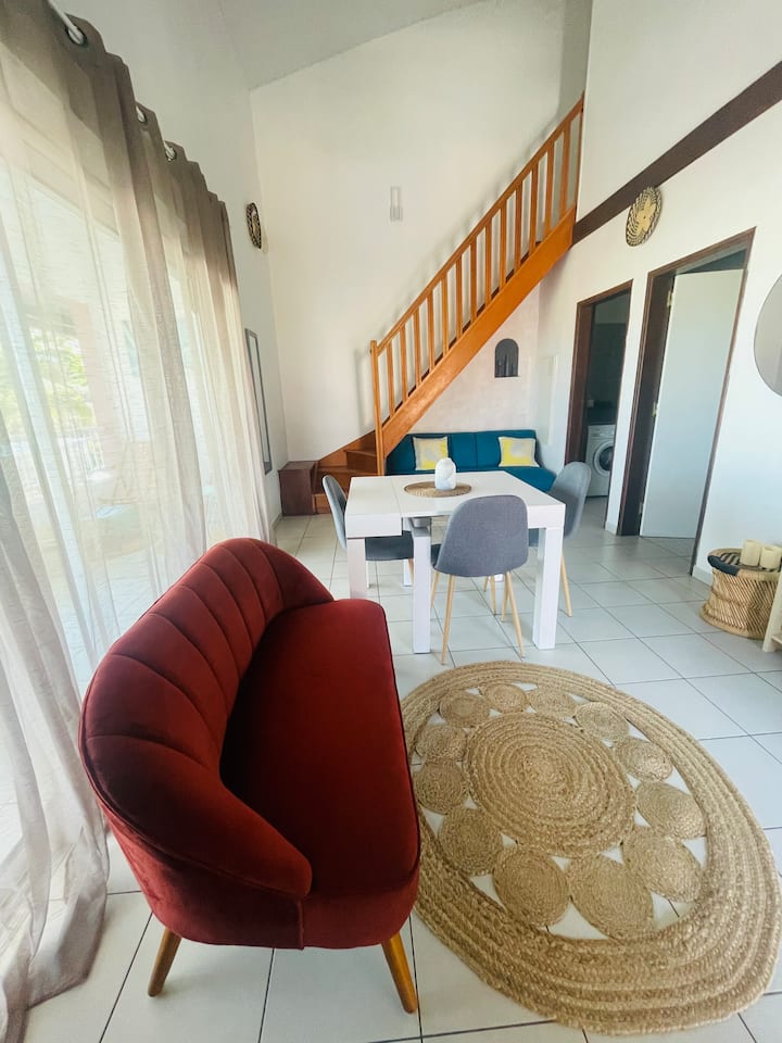 Bahia Beach - T3 Lumineux, Plage Privée,  Netflix - Guyane française