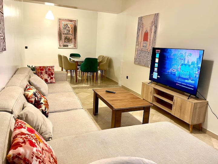 Spacious Apartment Near The Station In Agdal - Rabat