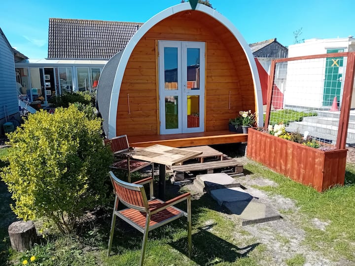 Huisje Hyacinth Op Kleine Camping Dicht Bij Strand - Katwijk aan Zee