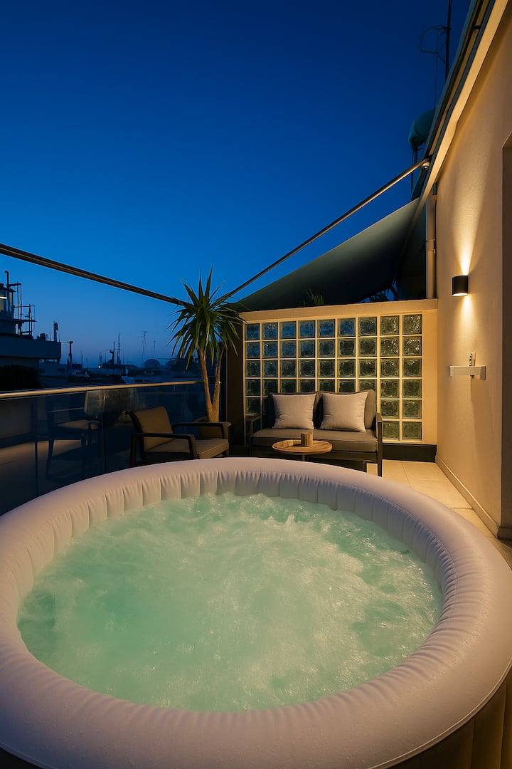 Ultra-luxurious Penthouse Suite Desert Rose&horse - Greece