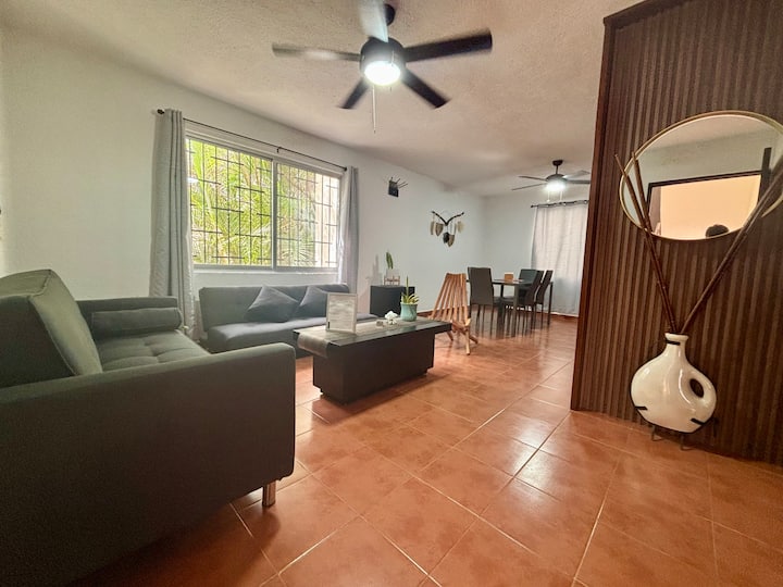Peach35 Apartamento Centrico, A 7 Min De La Playa - Cancún