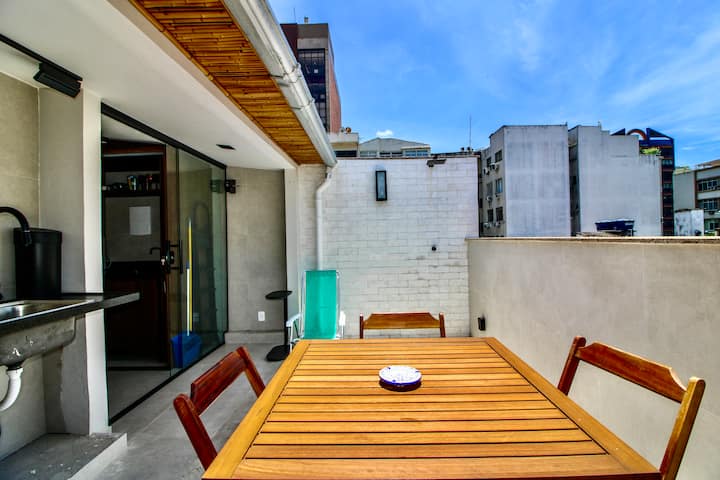 Luxury 3-bedroom Penthouse At Ipanema's Best Spot - Ipanema