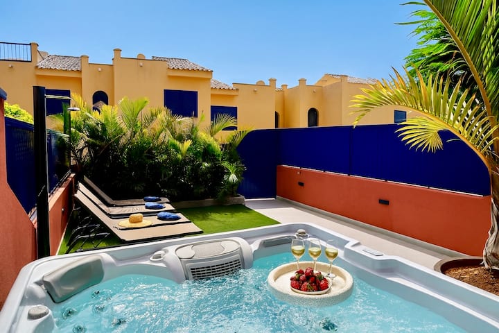 Beach And Golf Holiday Home With Private Jacuzzi - Maspalomas