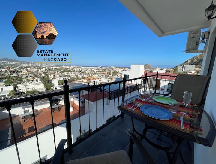 Penthouse 1 Bdr Ocean View, Terrace. - Cabo San Lucas