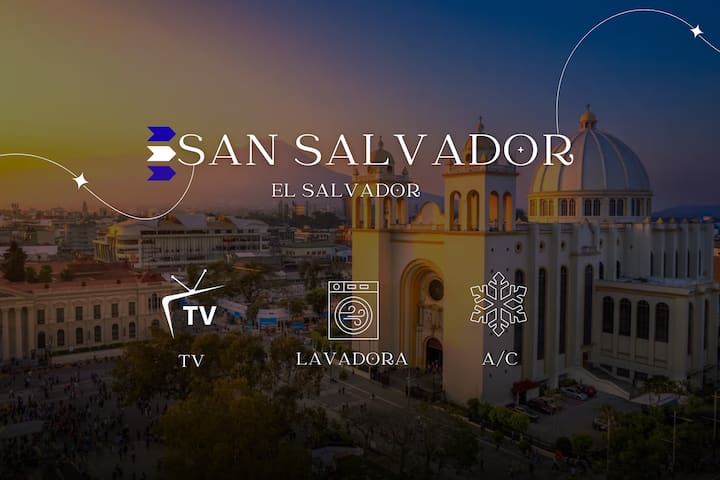 ¡New! Cozy House+wifi+ac+laundry+tv @San Salvador - San Salvador
