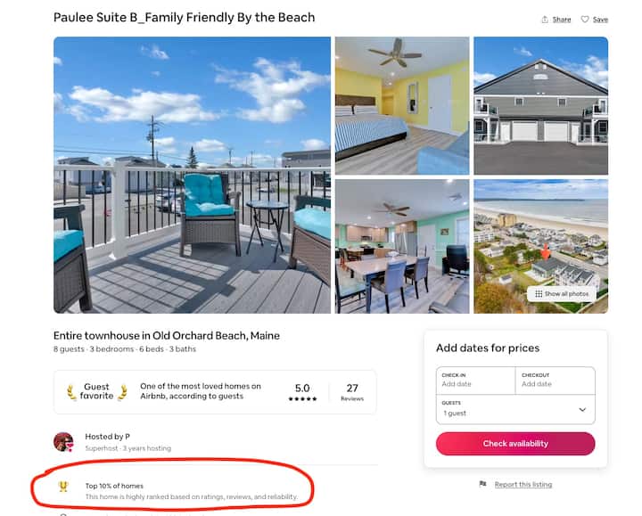 Paulee Suite B_family Friendly By The Beach - Old Orchard Beach, ME