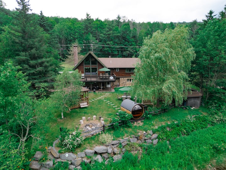 The Hunter River Cabin - Hunter Mountain/snowboard - State of New York