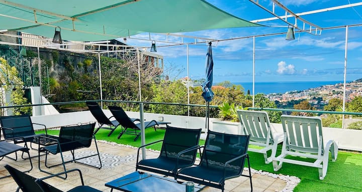Green Oasis Apt2 Terrace, View & Serenity, Funchal - Funchal