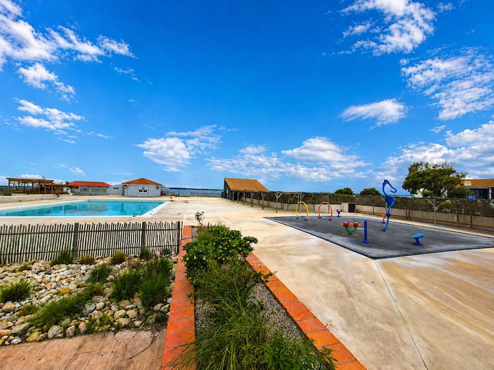 Vue Lac Panoramique Piscine Parking  Mer à 5 Mn - Saint-Laurent-de-la-Salanque