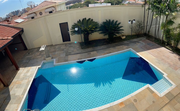 Casa Com Piscina E Churrasqueira No Jd. Guarani - Campinas