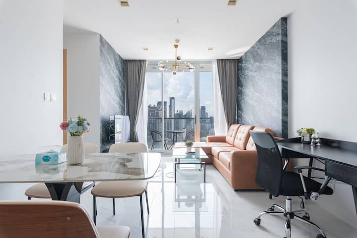 29f-the Echelon 11 -High Floor View Airy 2br - Bangkok