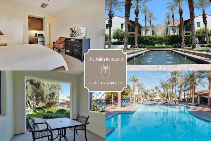 The Palm Retreat B | Studio Legacy Villa - La Quinta, CA
