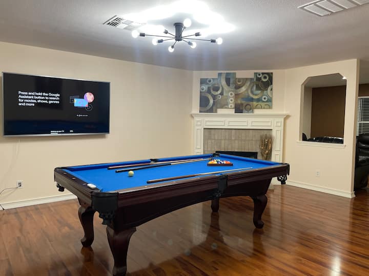 6 Bed 6 Tv Pool Table Air Hockey Bulverde/evans - San Antonio