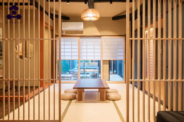 [Seigetsutei Residence]ーkujo St.10min～machiya - Kioto