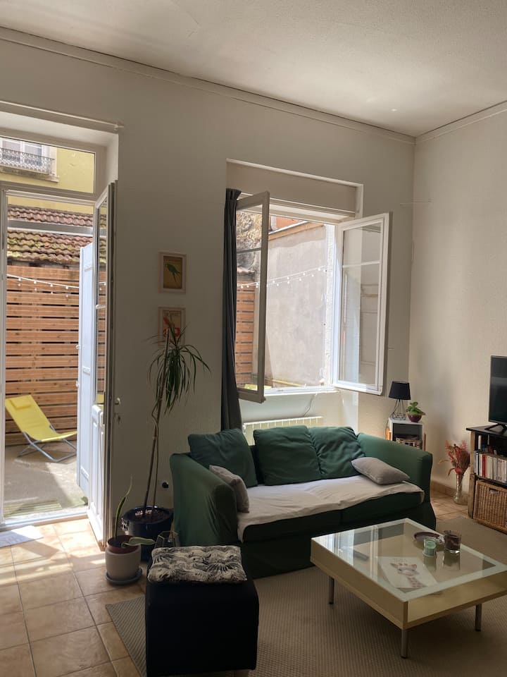 Appartement Charmant & Terrasse Privée Lyon 7 - Lyon