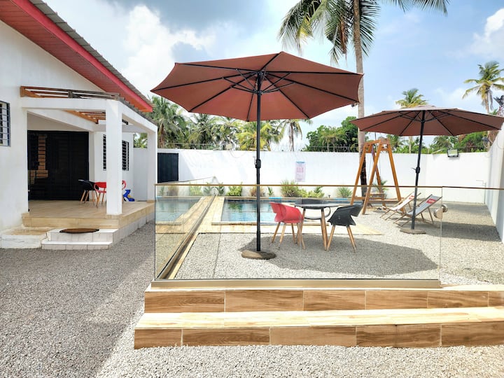 Jolissa Lodge Assinie

Villa 3chbs /6prs /Piscine - Côte d'Ivoire