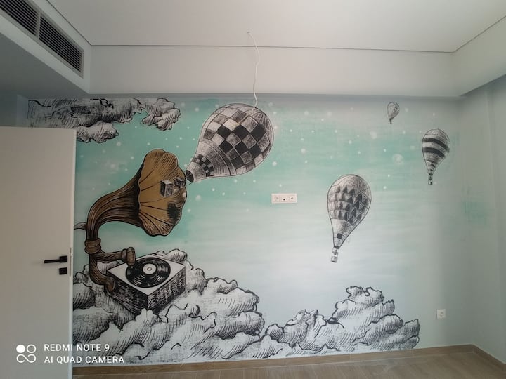 Central Artistic Apartment - Athen