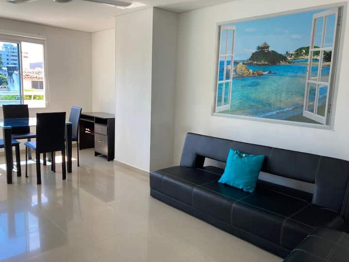 Apartamento En Santa Marta Rodadero Con Piscina - Santa Marta, Colombia