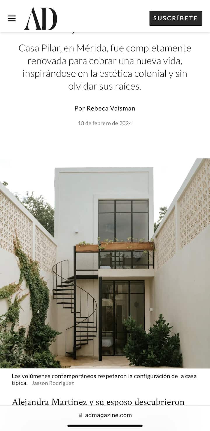 Casa Pilar   * Paseo Montejo* - Mérida