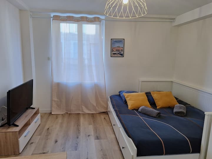 Faubourg 5 - Studio Climatisé Fonctionnel - Saran