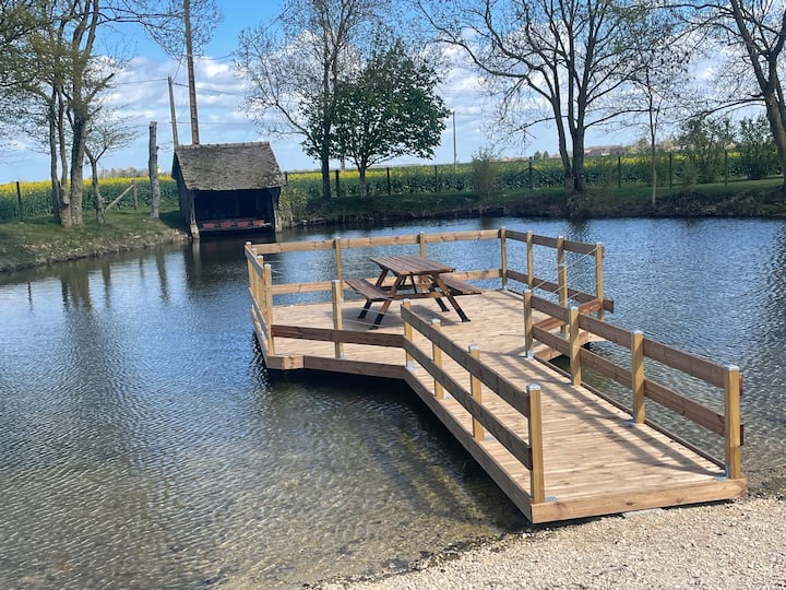 Longère Conviviale Avec Jeux & Grand Jardin - Eure-et-Loir