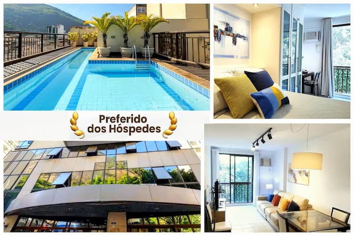 Copacabana Flat Pool And Parking 4 Min To Beach - Copacabana