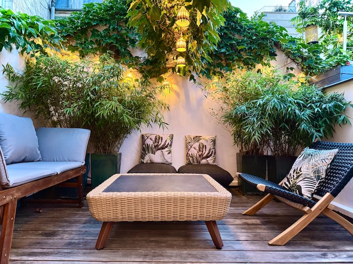 Maison 220m2, Climatisée, Roof Top, Calme, Luxe - Paris