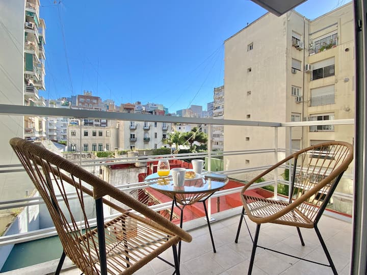 Moderno Y Acogedor Apt. Cerca Del Teatro Colón - Buenos Aires