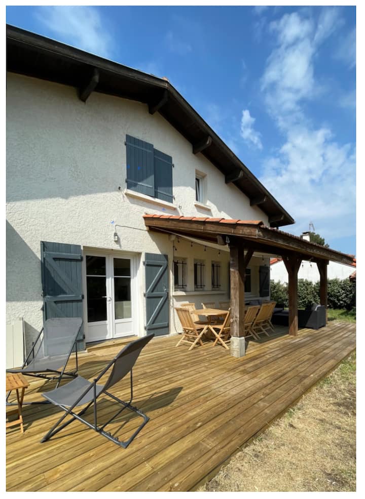 La Trailine,maison De Famille. - Landes