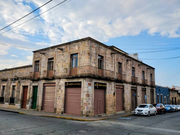 Loft Leon Tarasco En El Centro Histórico Morelia - Morelia