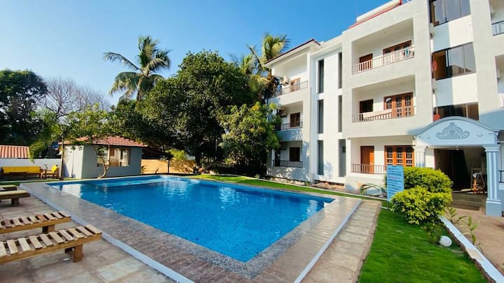 Q-1, 8 Rooms In A Resort @ Aurel - Goa