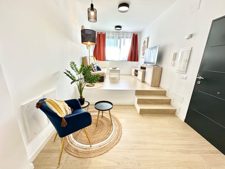 La Gofio: Supercentral, 2 Bedrooms, Desk, Fiber - Fuerteventura