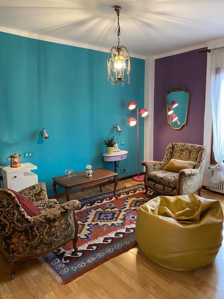 Spazio Viola, Appartamento Accogliente Boho Style - Zola Predosa