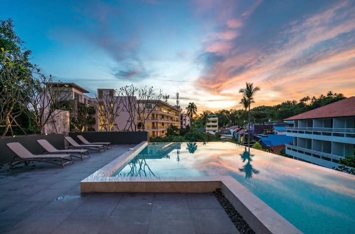 Stylish Condo Near Surin Beach | Pool + Gym - Thailand