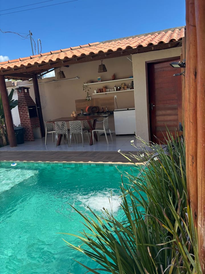 Casa Linda C/ Piscina E Churrasqueira Privativa - São Miguel dos Milagres
