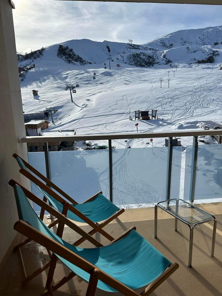 T2 Traversant Rue Blanche Le Chaput La Toussuire - Fontcouverte-la-Toussuire