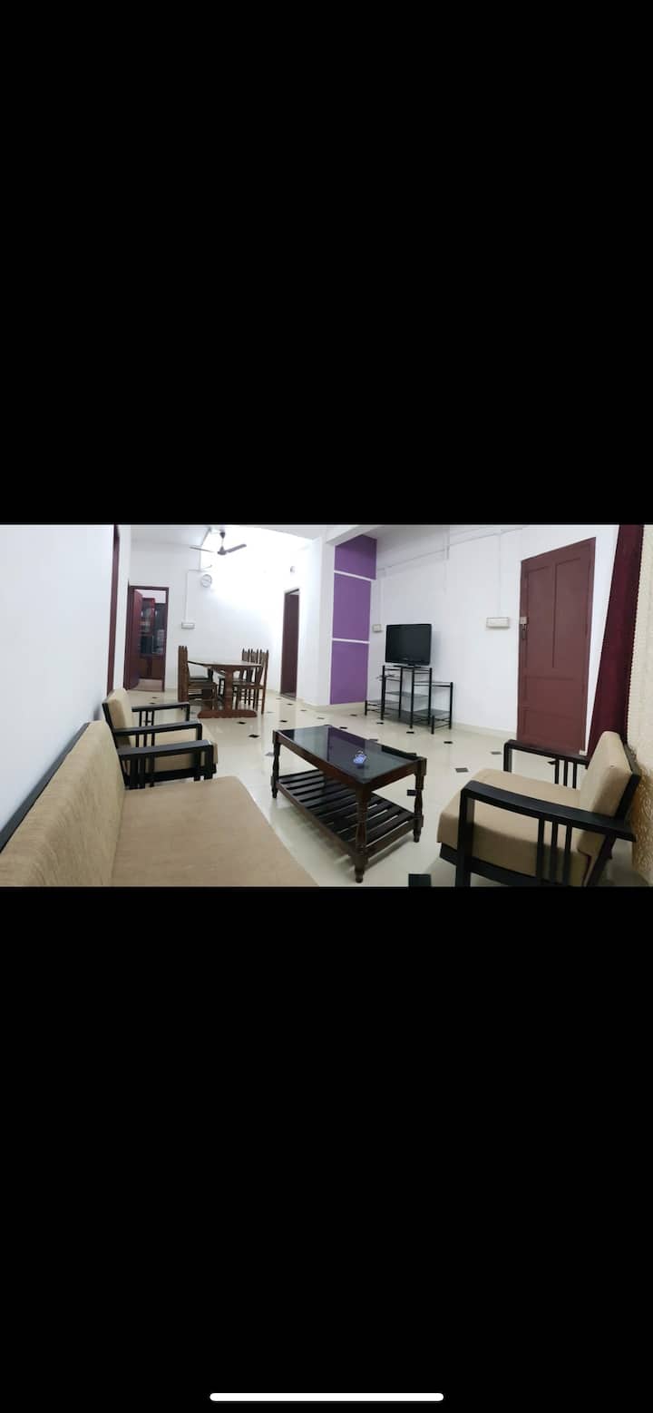 Fully Furnished 2 Bhk On1stfloor - Changanassery