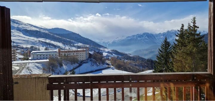 Appartement Au Pied Des Pistes - Saint-François-Longchamp