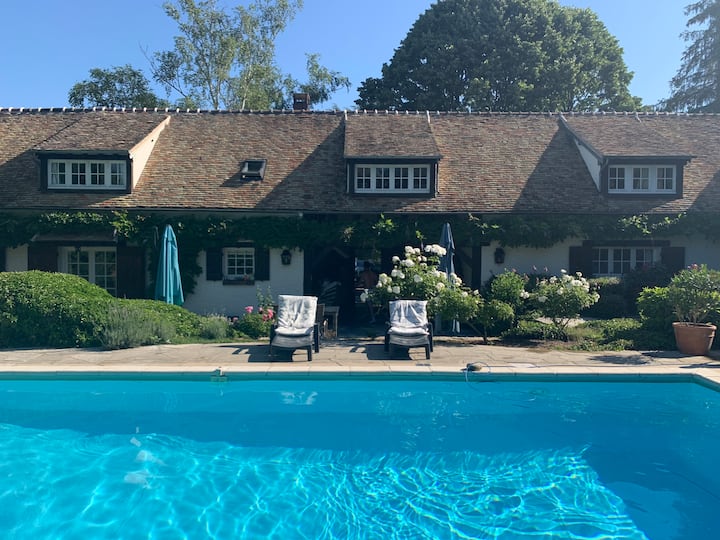 Beautiful House Pool Tennis 50min Paris 2ha - Thoiry