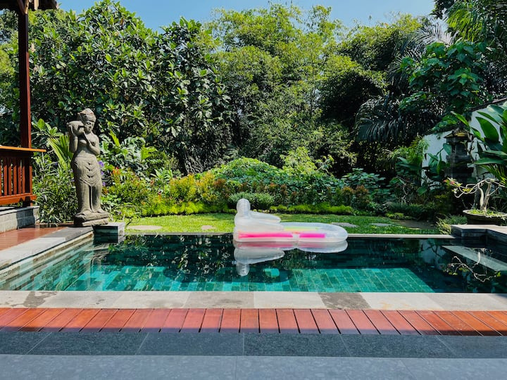 Villa Budi Private Jungle View W/ Private Pool - Ubud