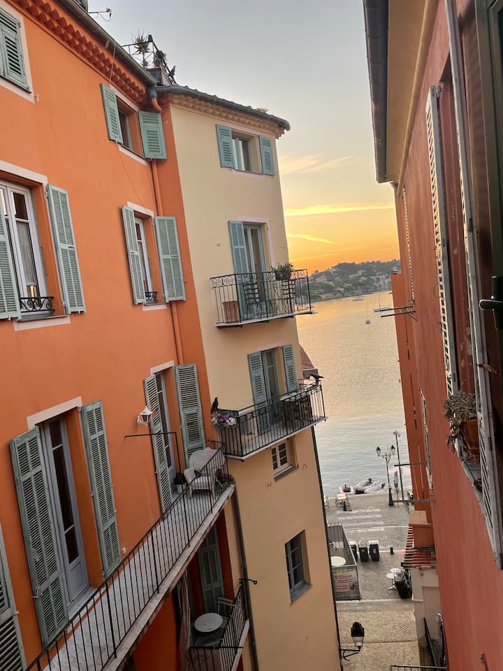 Dans Vieille Ville, Wifi, 2 Salles De Bain Avec Wc - Villefranche-sur-Mer