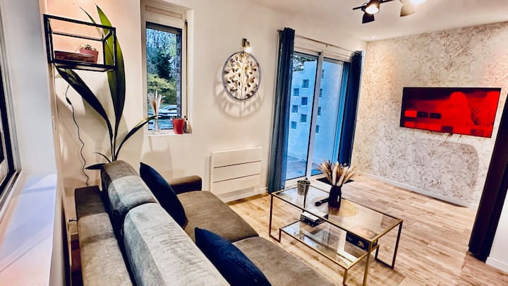 *Nouveau* Studio & Terrasse -Netflix Parking Fibre - Amiens