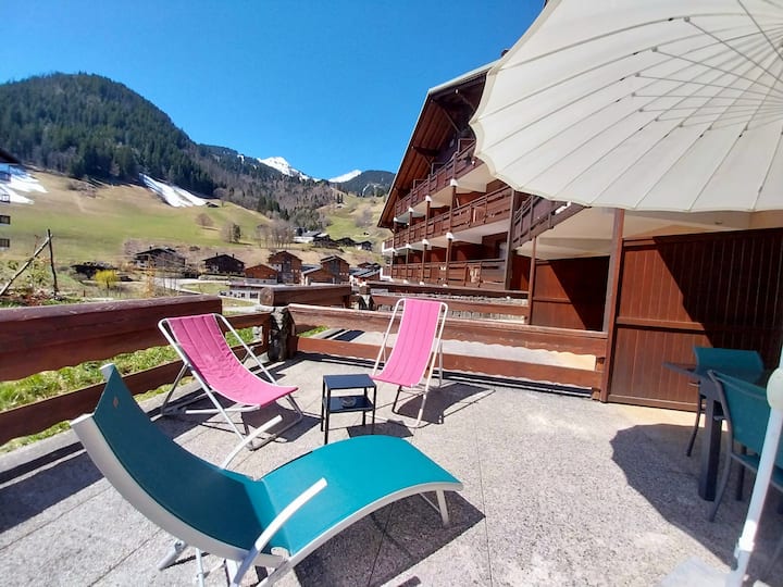 Arêches 4 Pers, Proche Télésiège, Terrasse Rdj - Arêches