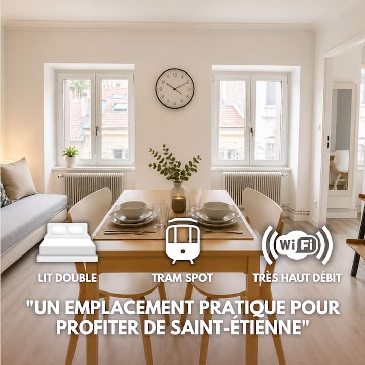 Le Cyclade | T2  Place Jean Jaurès - Saint-Étienne
