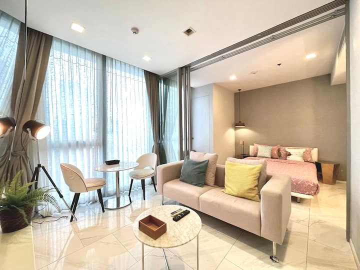 曼谷中心Asok/nana Bts/ 素坤逸11巷/大一居公寓 - Bangkok