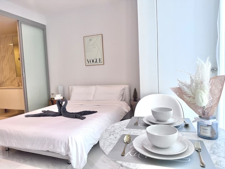 T21航站楼/nana Bts/暹罗广场/高端公寓/24小时保安 - Bangkok