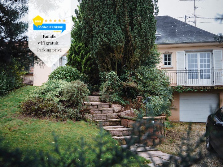 La Chaumière Alsacienne Et Son Jardin Privatif - Sélestat