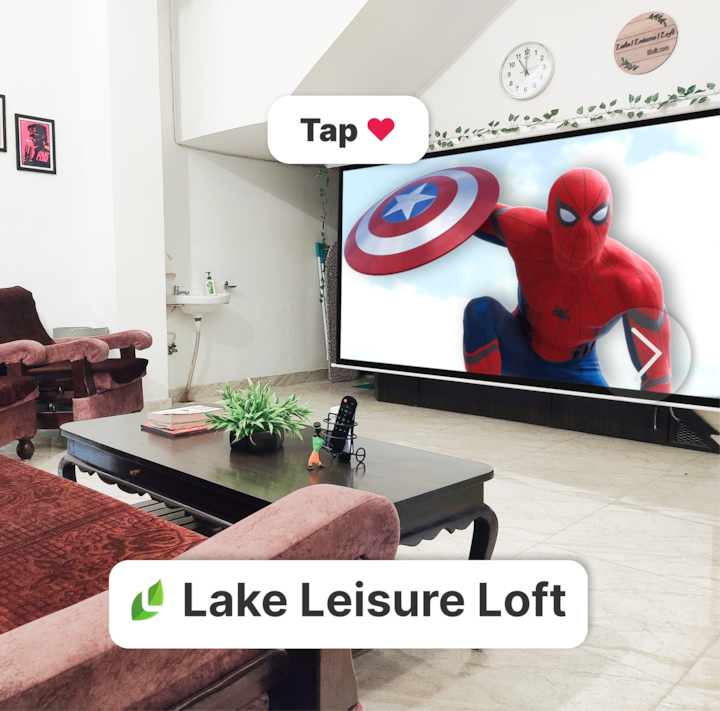 Llloft Near Fateh Sagar Lake, Private Hd Cinema - Udaipur